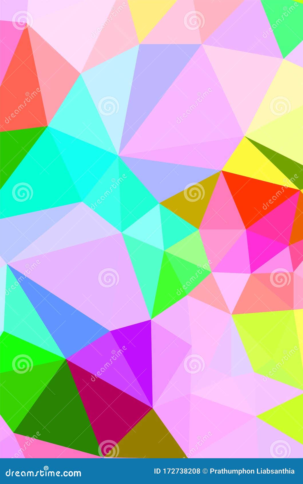 Background Vivid in the Style of Cubism. Color Wallpapers Stock ...