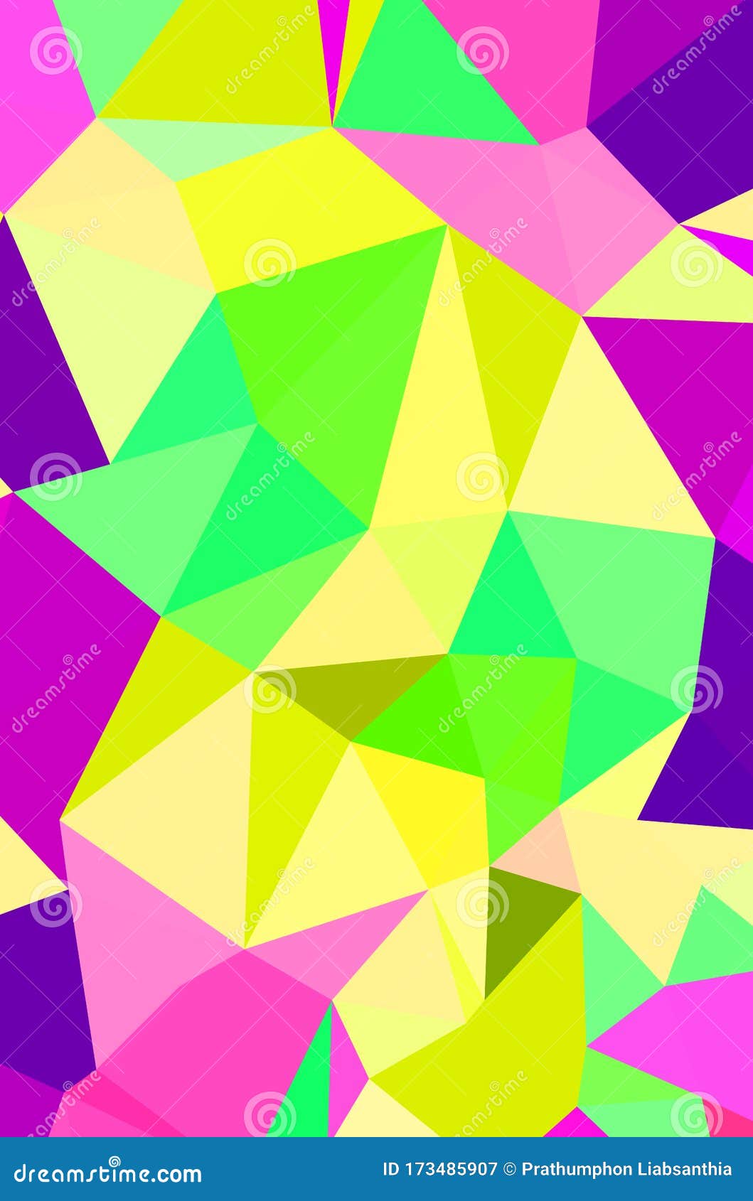 Background Vivid in the Style of Cubism. Color Wallpapers Stock Vector ...