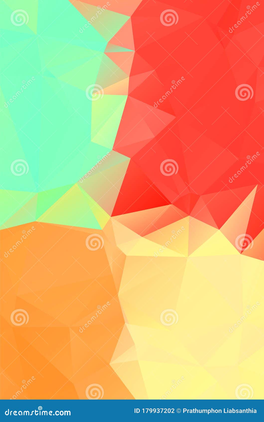 Background Vivid in the Style of Cubism. Color Wallpapers Stock Vector ...