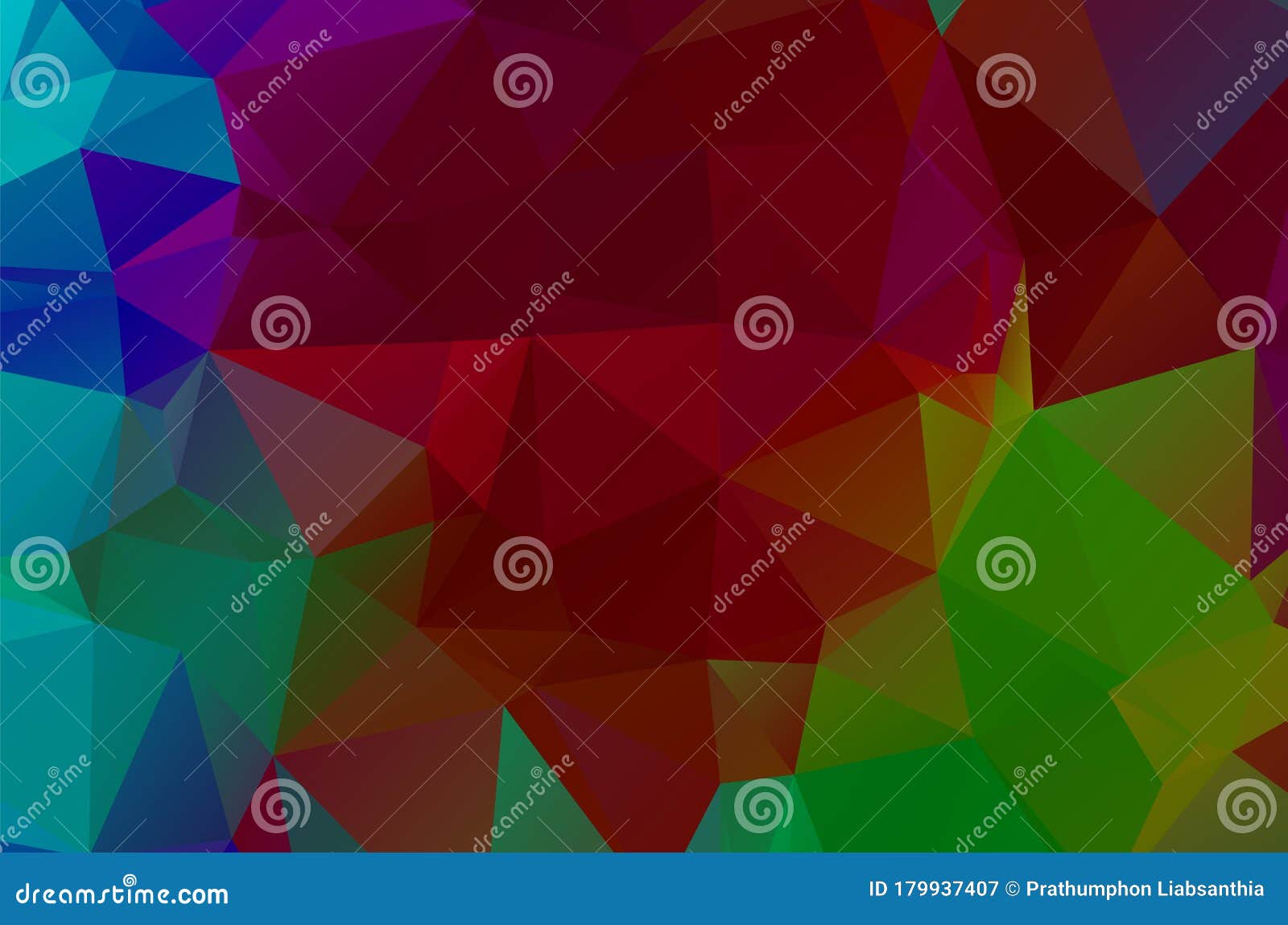 Background Vivid in the Style of Cubism. Color Wallpapers Stock Vector ...