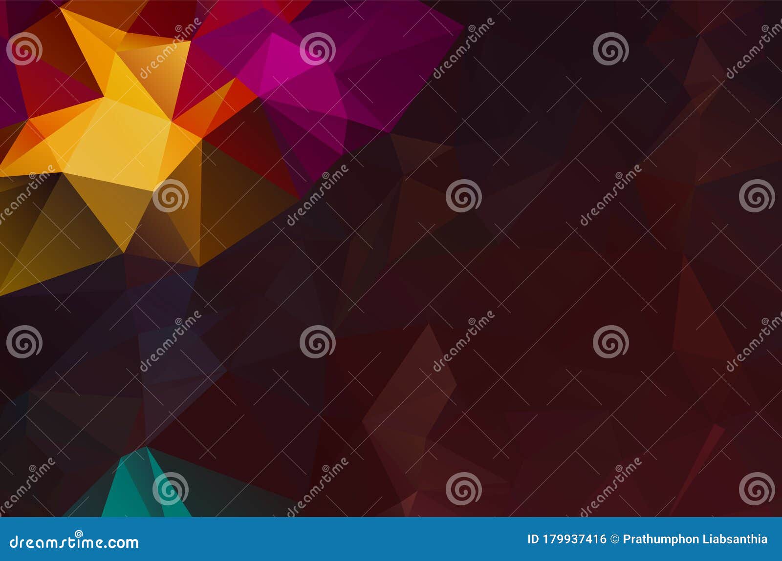 Background Vivid in the Style of Cubism. Color Wallpapers Stock Vector ...