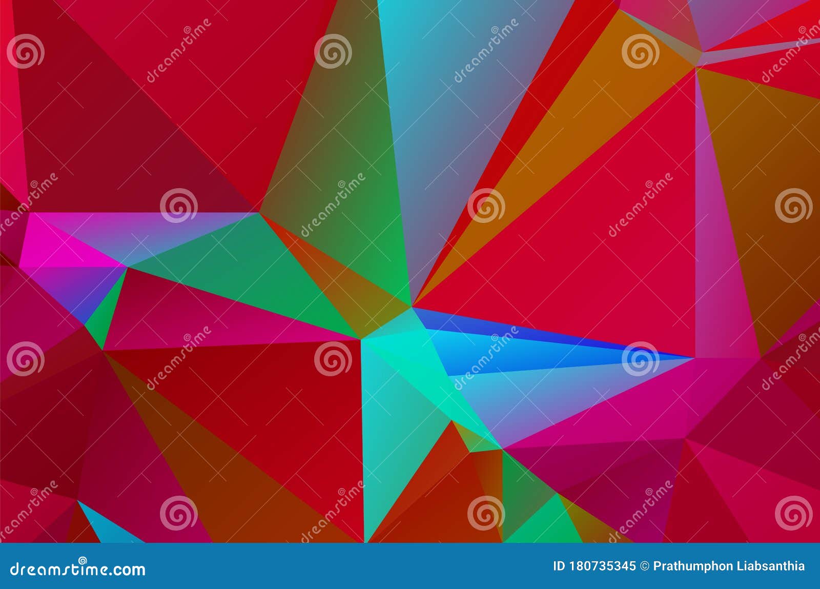 Background Vivid in the Style of Cubism. Color Wallpapers Stock Vector ...