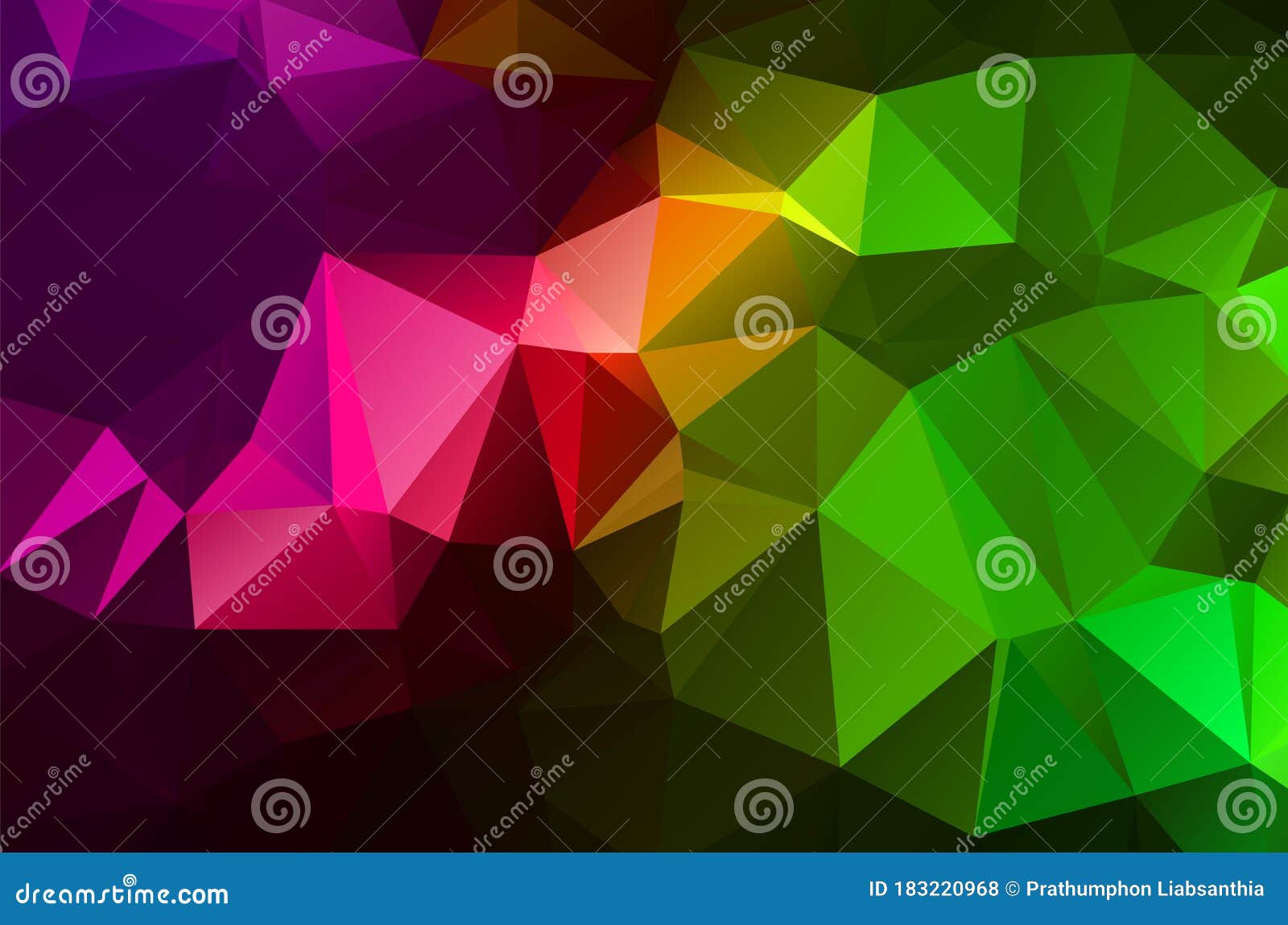 Background Vivid in the Style of Cubism. Color Wallpapers Stock Vector ...