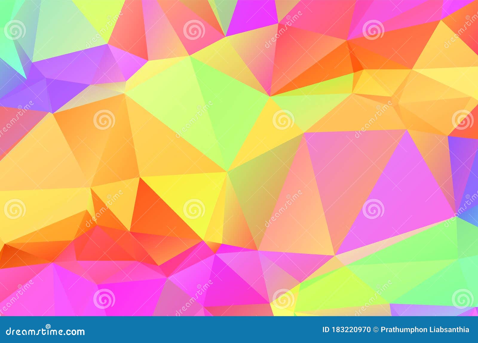 Background Vivid in the Style of Cubism. Color Wallpapers Stock Vector ...