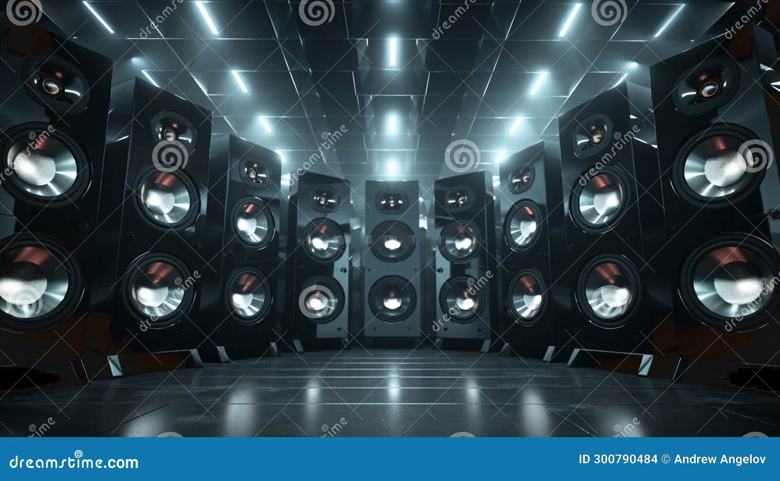 Background from Voice Loud Speakers Stock Photo - Image of bright, beam ...