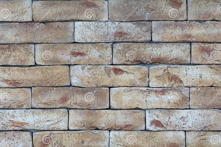 Background Wall of Blocks. Large Bricks. Stock Image - Image of block ...