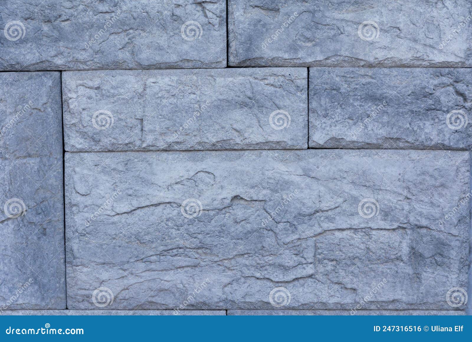Background Wall of Blocks. Large Bricks. Stock Photo - Image of rough ...