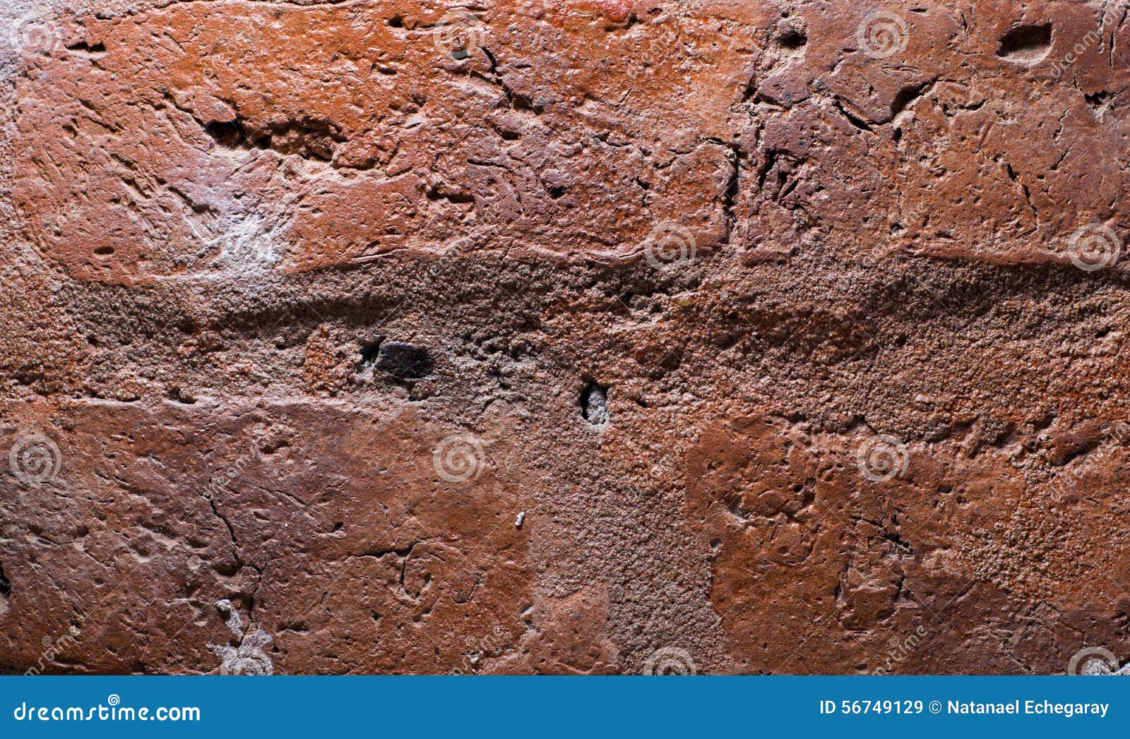 Background Wall of Exposed Brick Stock Image - Image of antique, tool ...