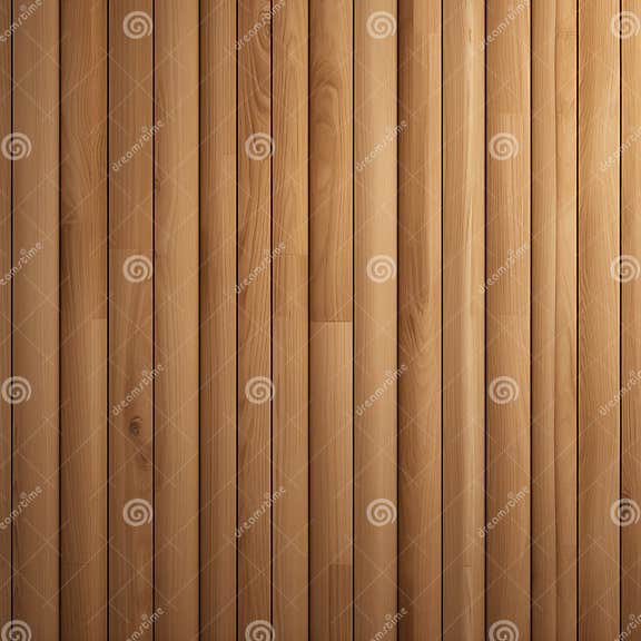 Background of Wall with a Fluted Wood Panel Stock Illustration ...