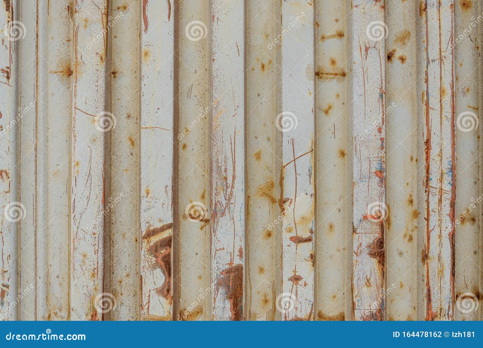 Background Wall of a Shipping Container with Vertical Lines and Spots ...