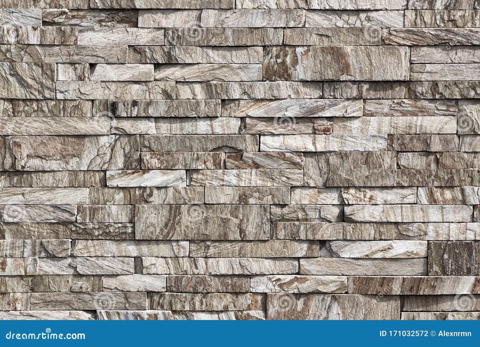 Background, Wall Texture of Light Beige Blocks. Stock Photo - Image of ...