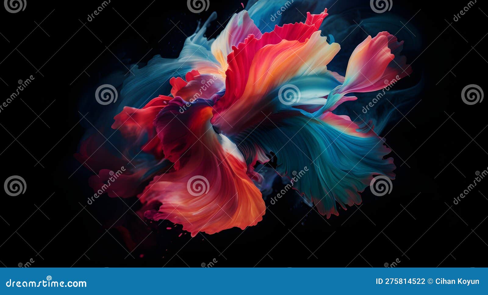 Background Wallpaper, Abstract Paint, Colorful Background, Vibrant ...