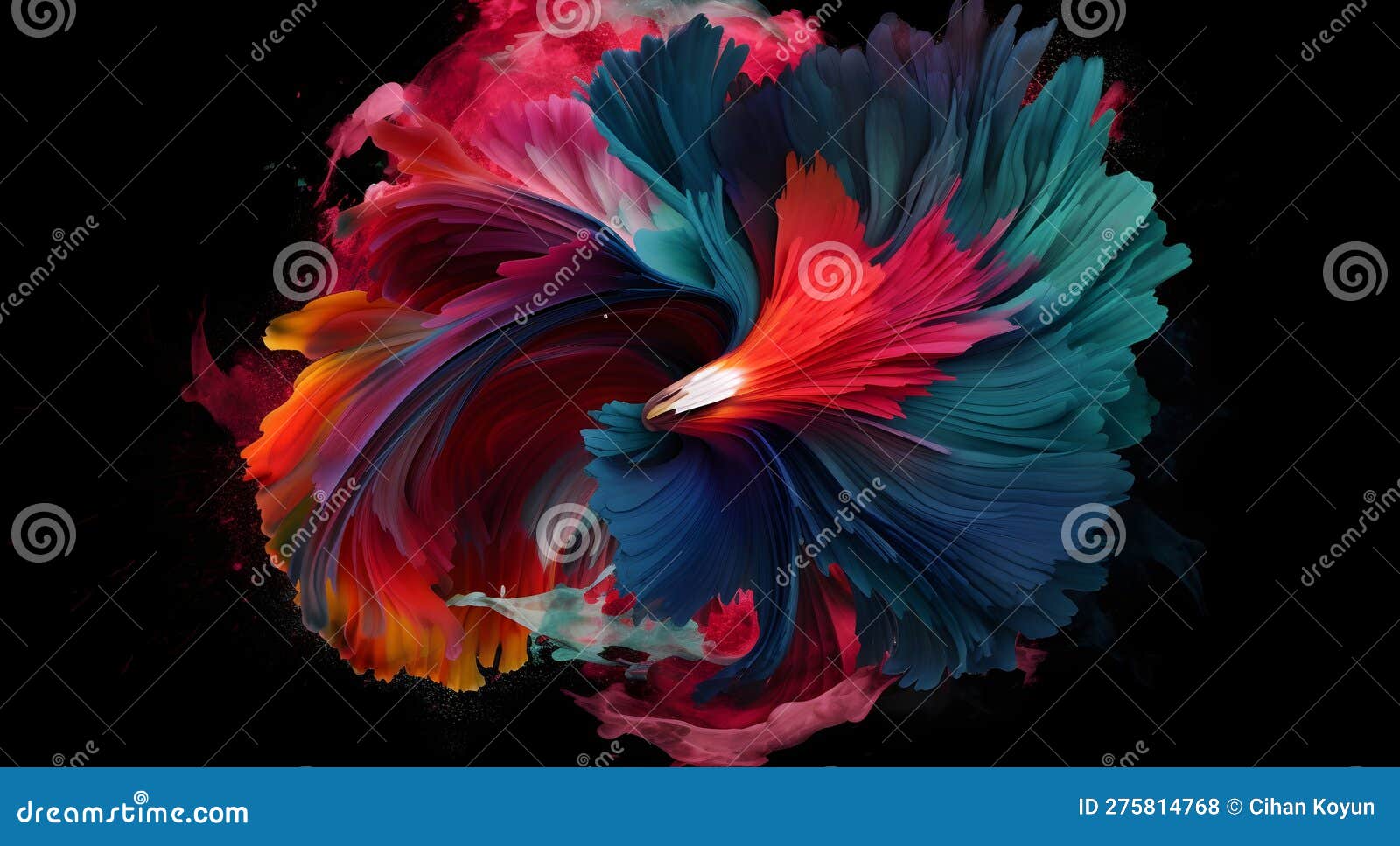 Background Wallpaper, Abstract Paint, Colorful Background, Vibrant ...