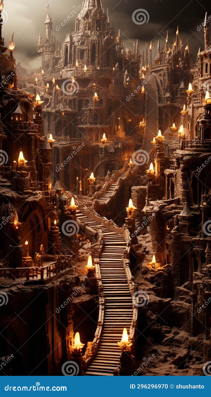 Background Wallpaper of the Circle of Hell Stock Illustration ...