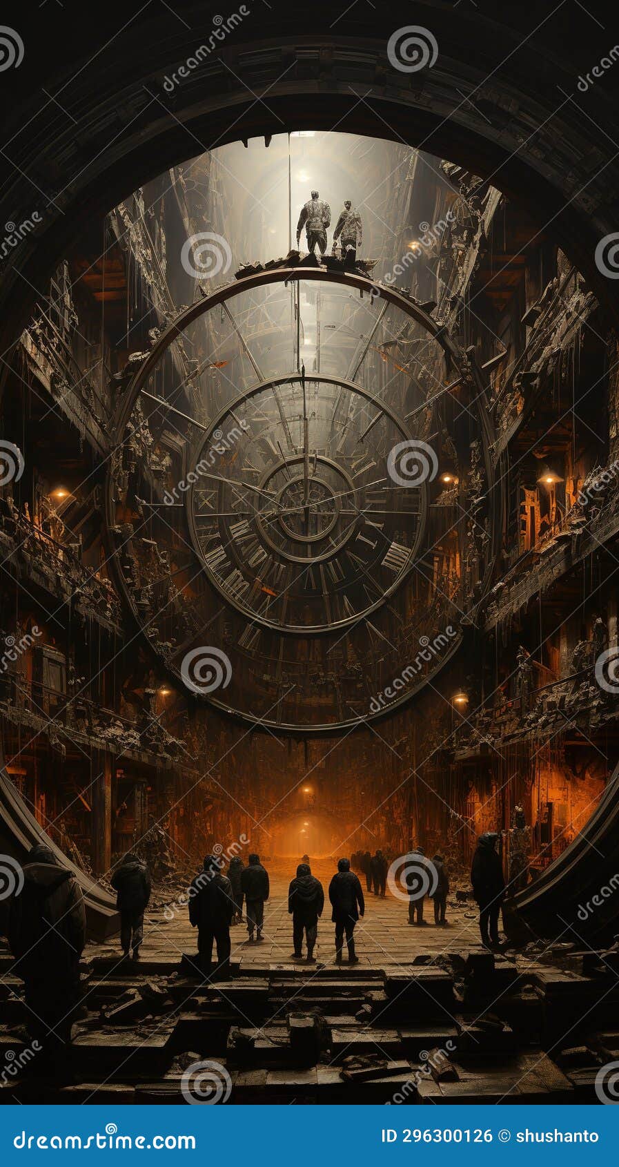 Background Wallpaper of the Circle of Hell Stock Illustration ...