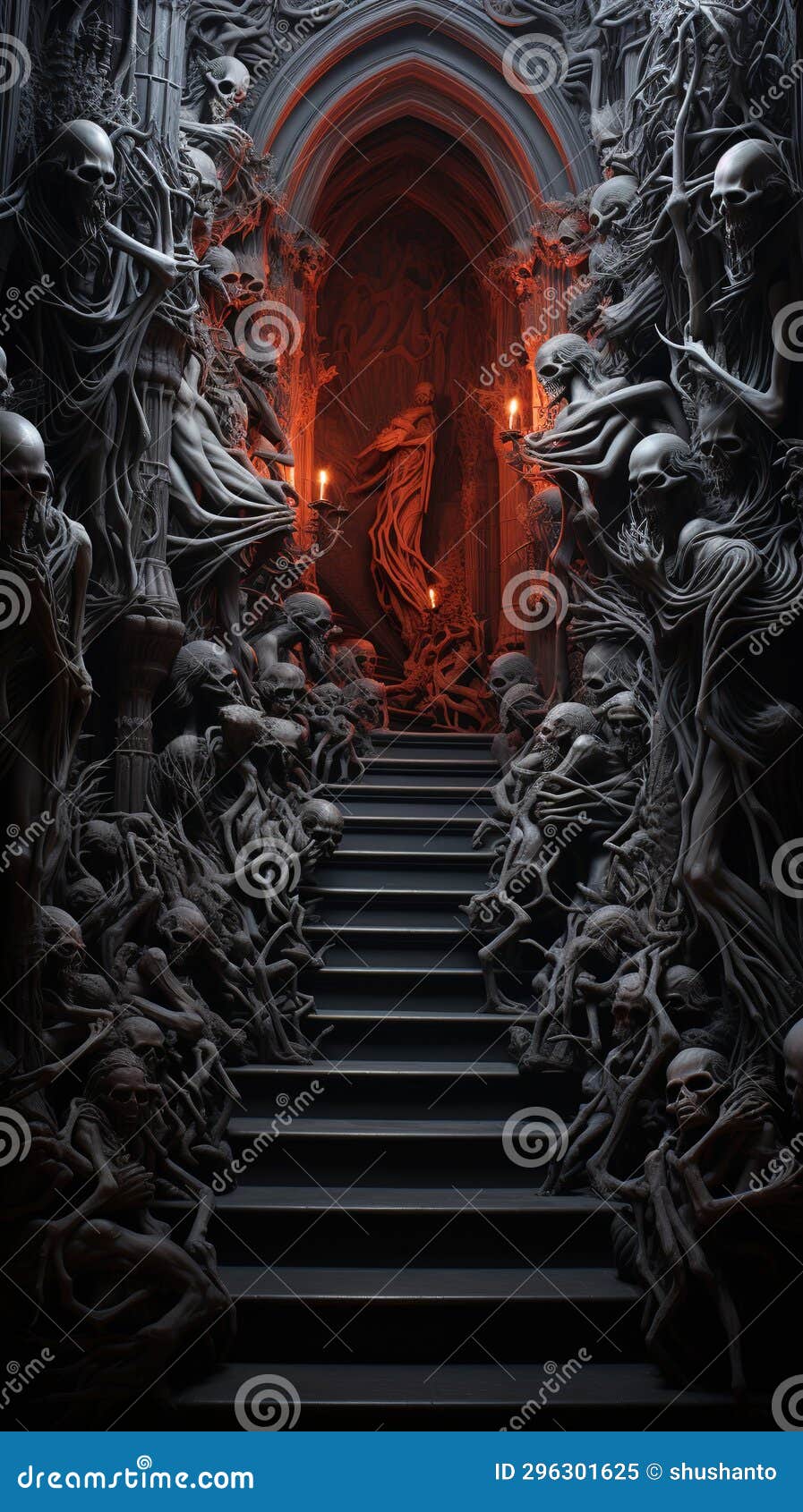 Background Wallpaper of the Circle of Hell Stock Illustration ...