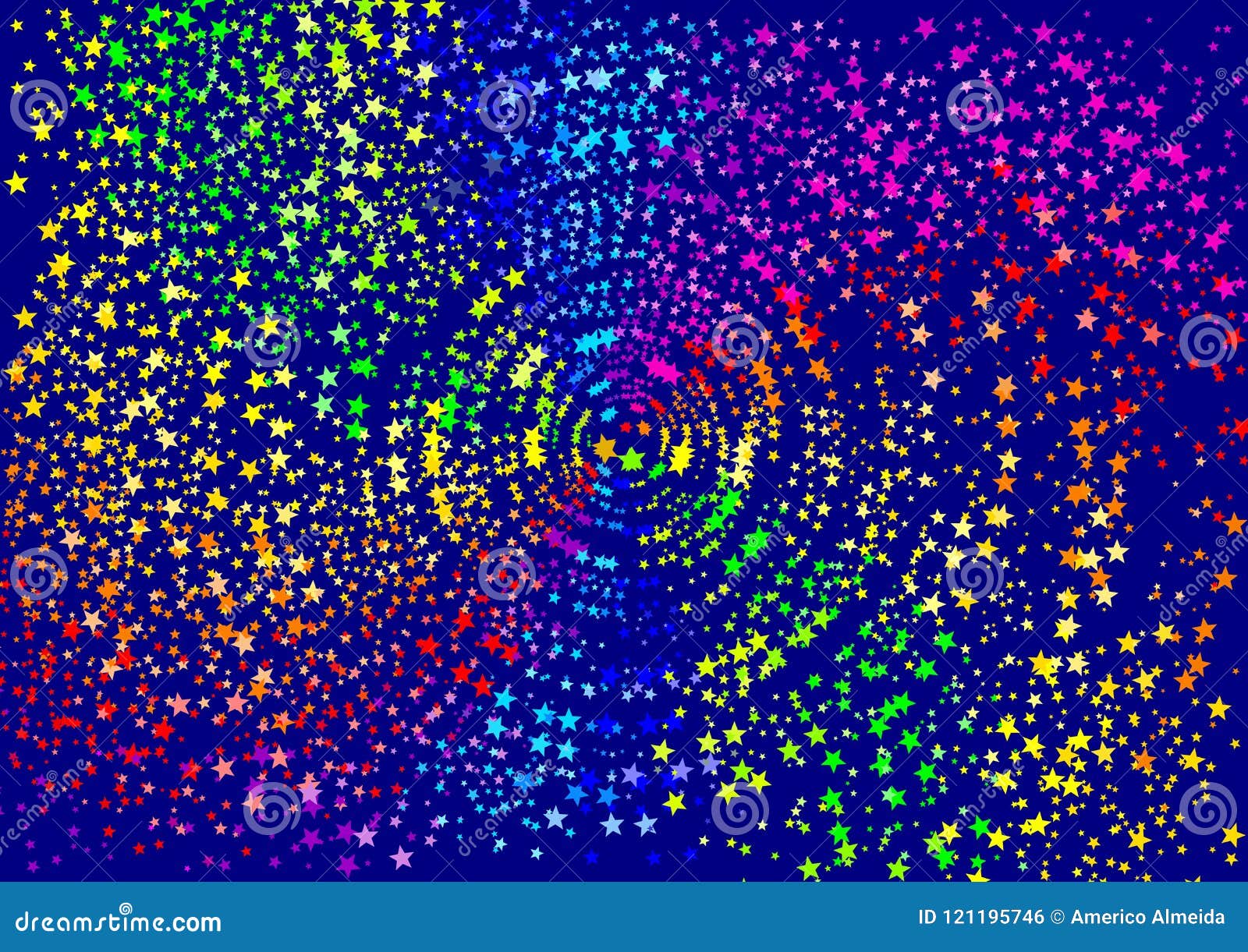 Wallpaper with Geometric Elements Design with Colors and Random Layout ...