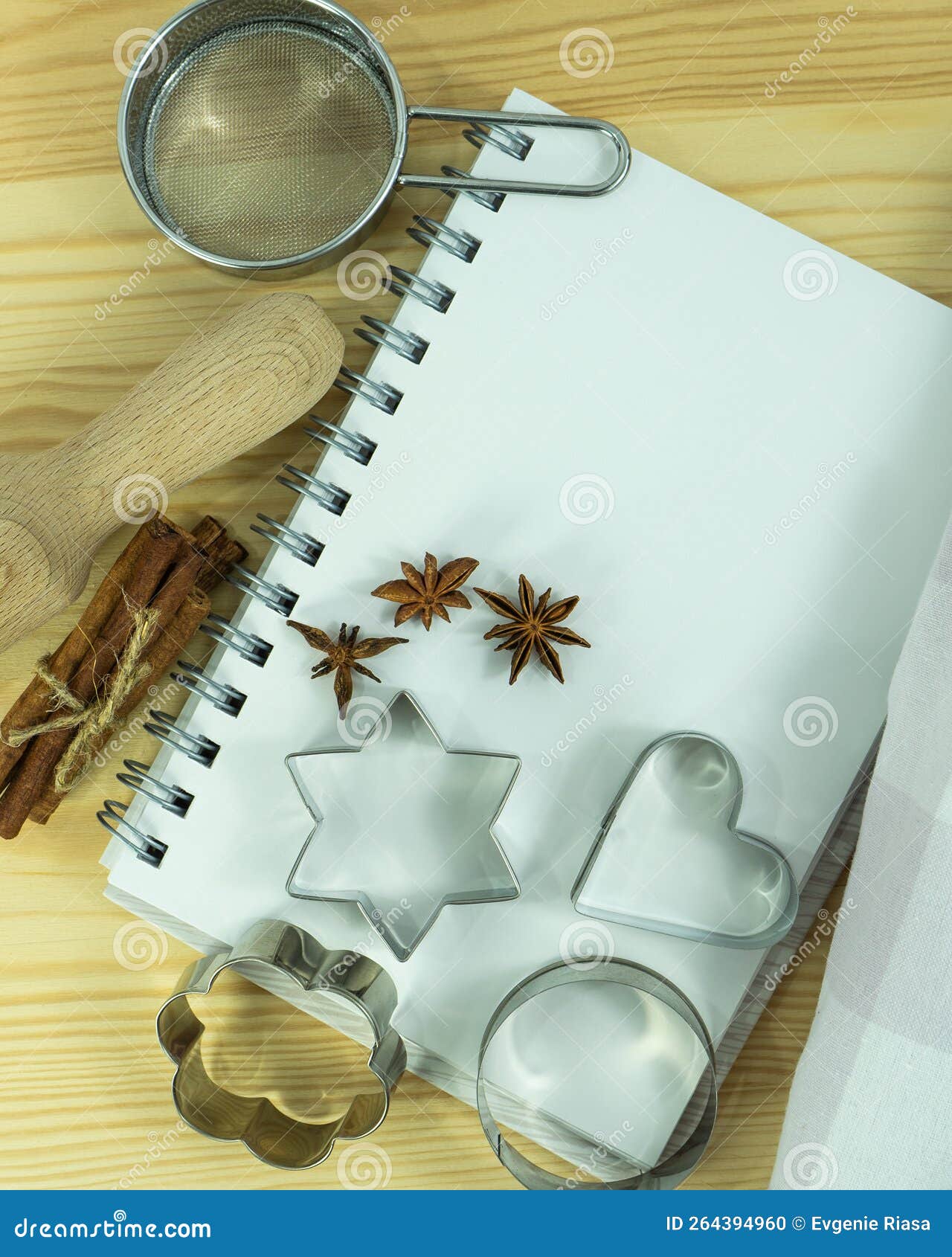 Background Wallpaper for Cooking. on the Table, Sprinkled with Flour ...