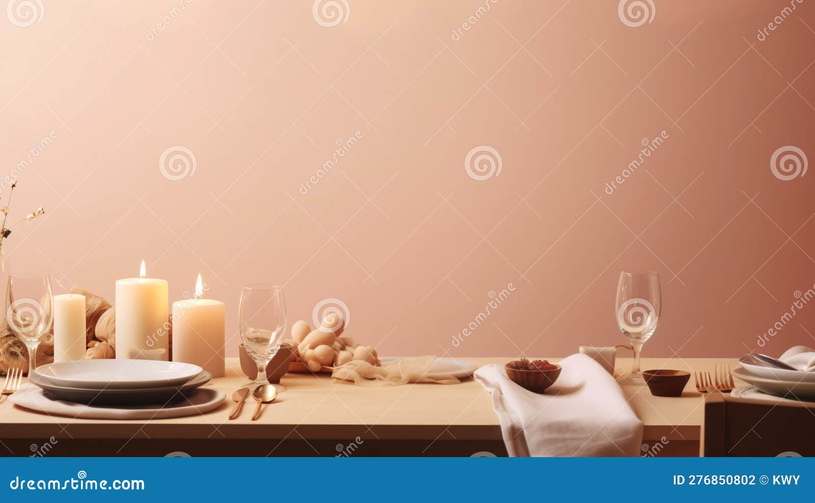 Background Wallpaper for Dinner Party Theme with Blank Space for Text ...