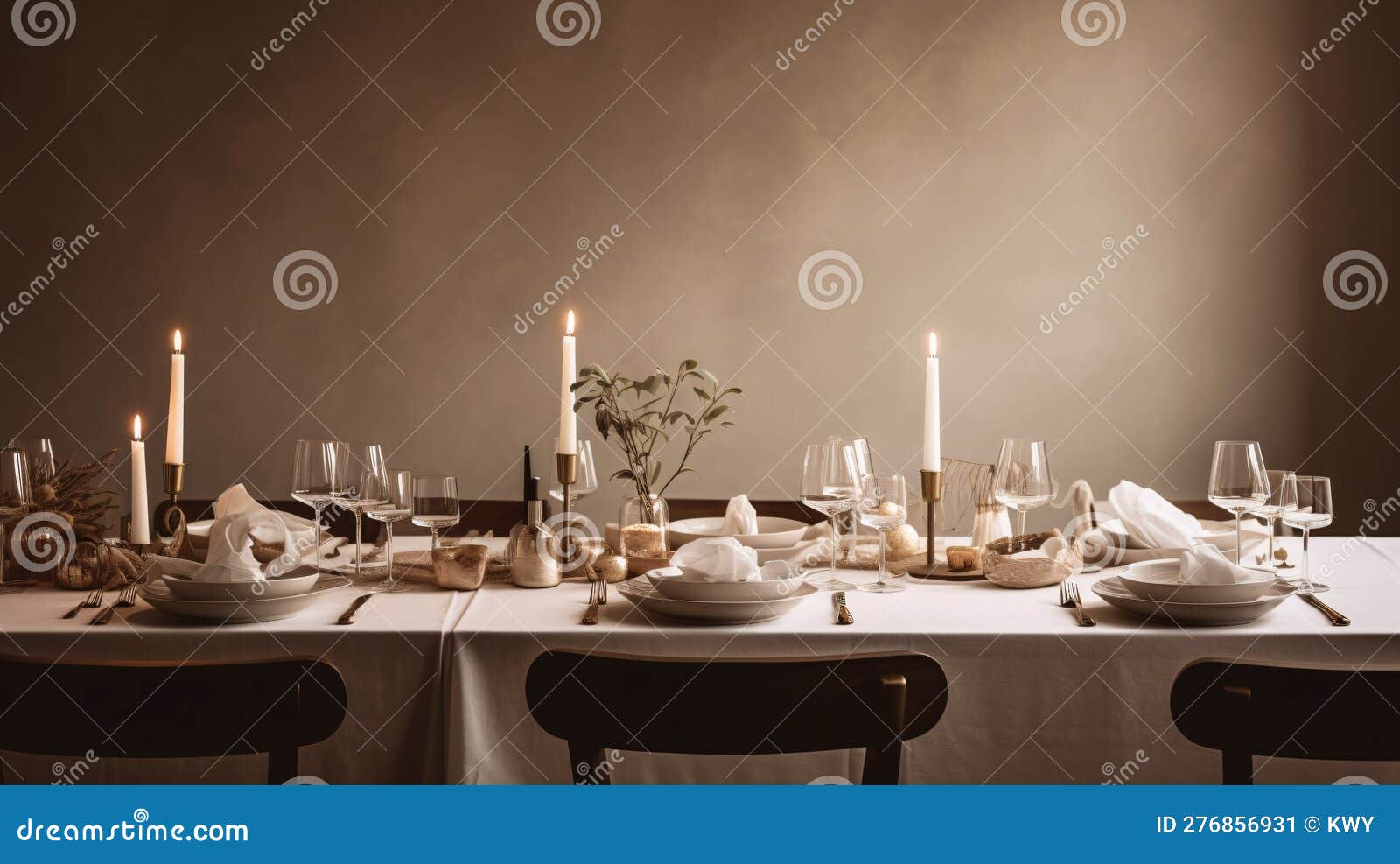 Background Wallpaper for Dinner Party Theme with Blank Space for Text ...