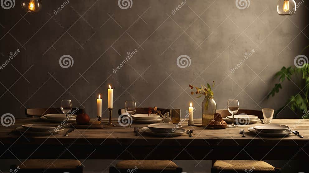 Background Wallpaper for Dinner Party Theme with Blank Space for Text ...