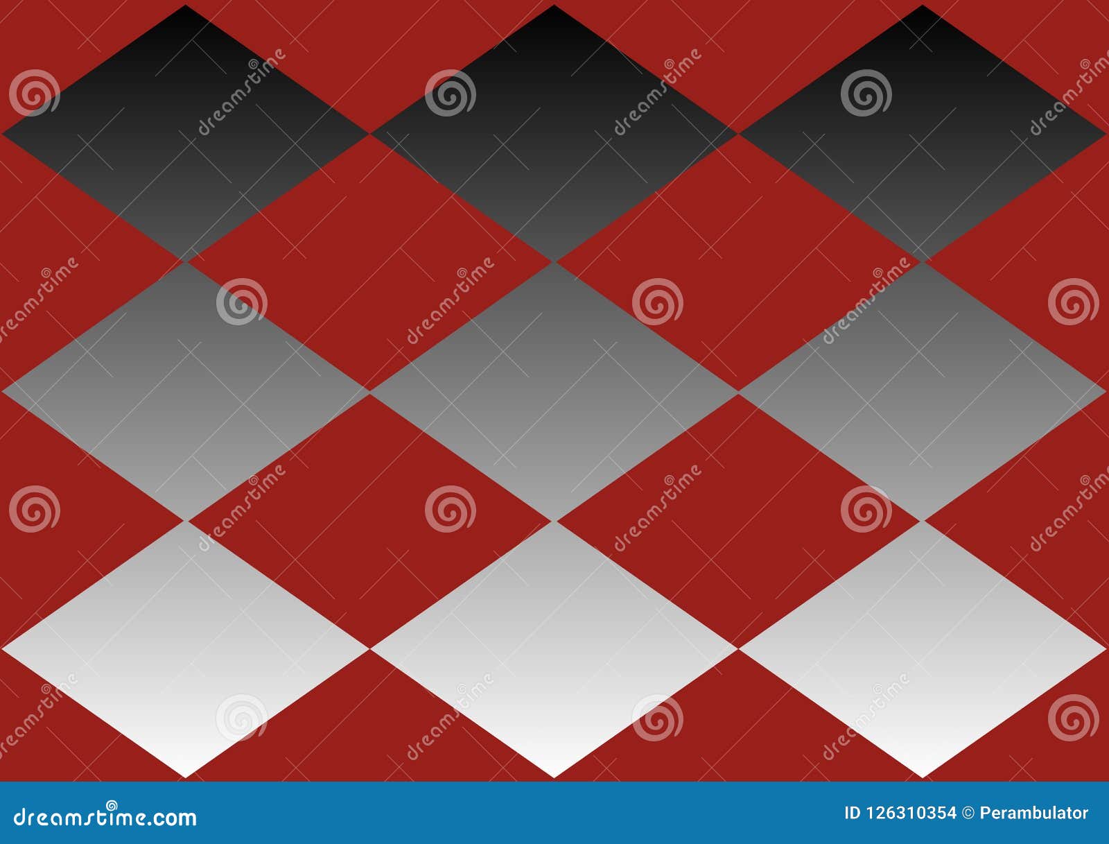 DIFFUSED DIAMOND BLOCKS on TERRACOTTA RED BACKGROUND Stock Photo ...