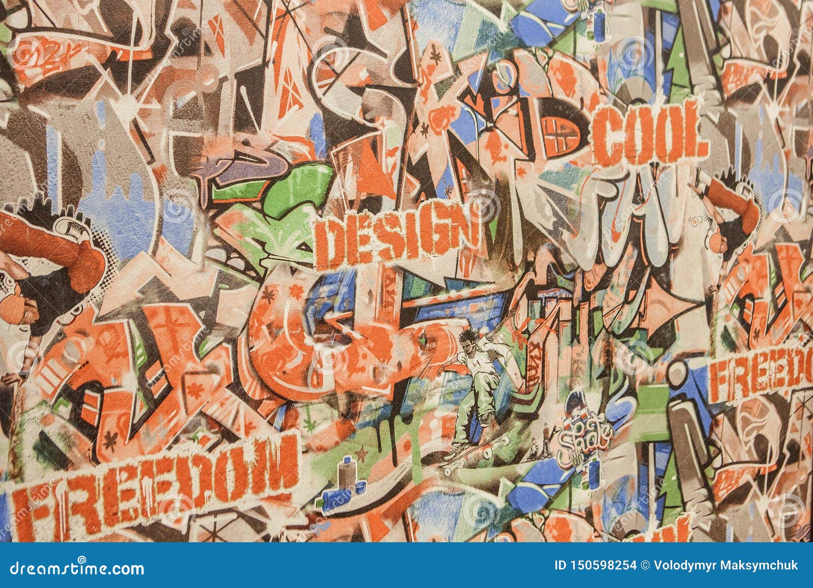 Background Wallpaper For The Newspaper With Colorful Banners And ...