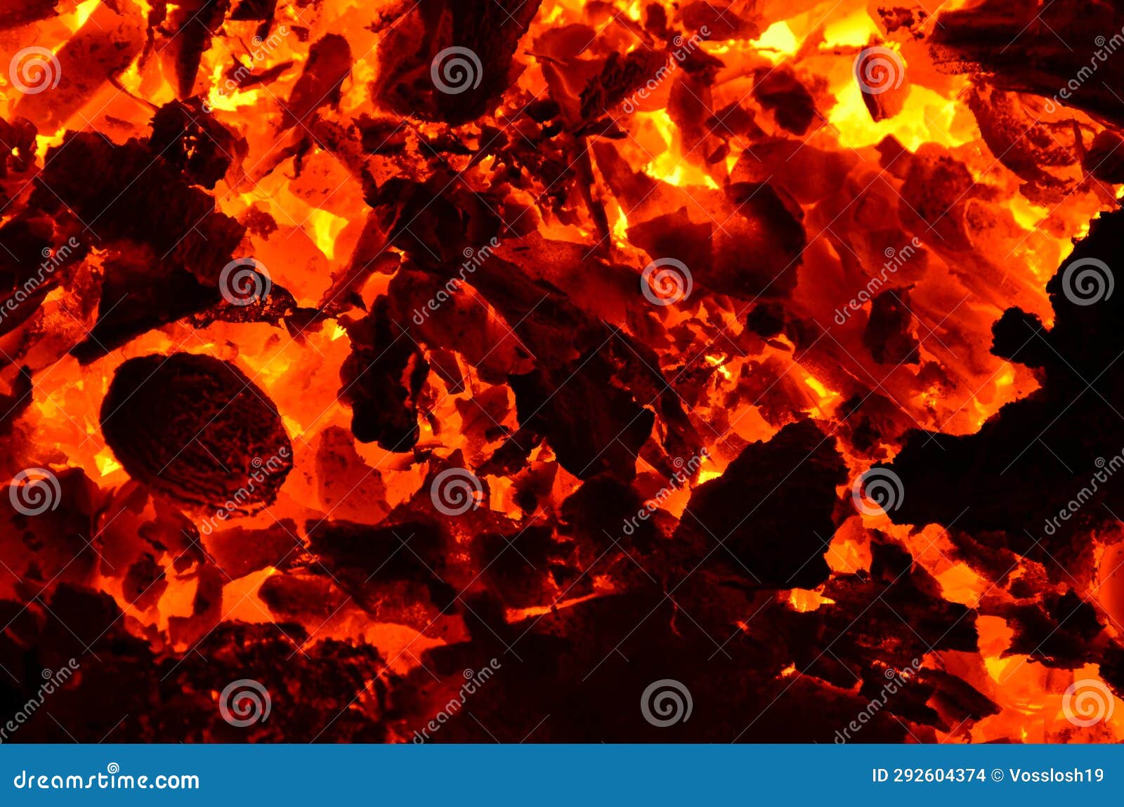 Background in Warm Colors of Burning Materials. Stock Photo - Image of ...