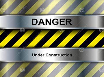 Background with Warning Stripes Stock Vector - Illustration of danger ...