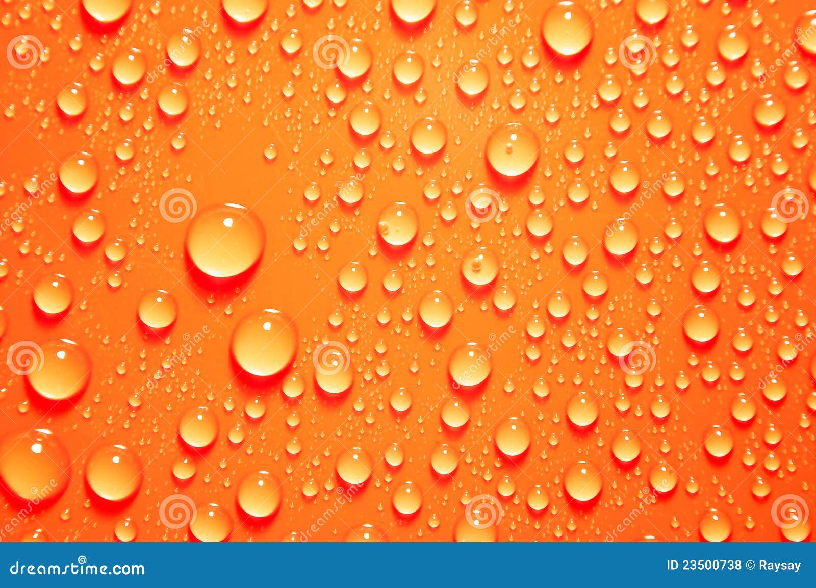 Background of Water Big and Small Drops Stock Photo - Image of ...
