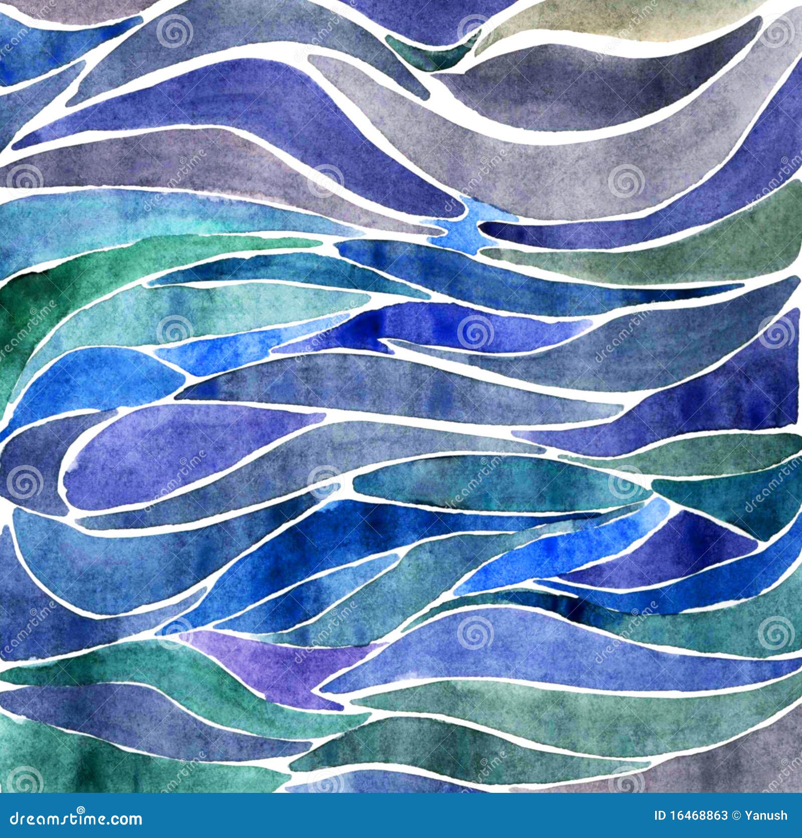 Color Waves Generated Seamless Texture Royalty-Free Stock Photography ...