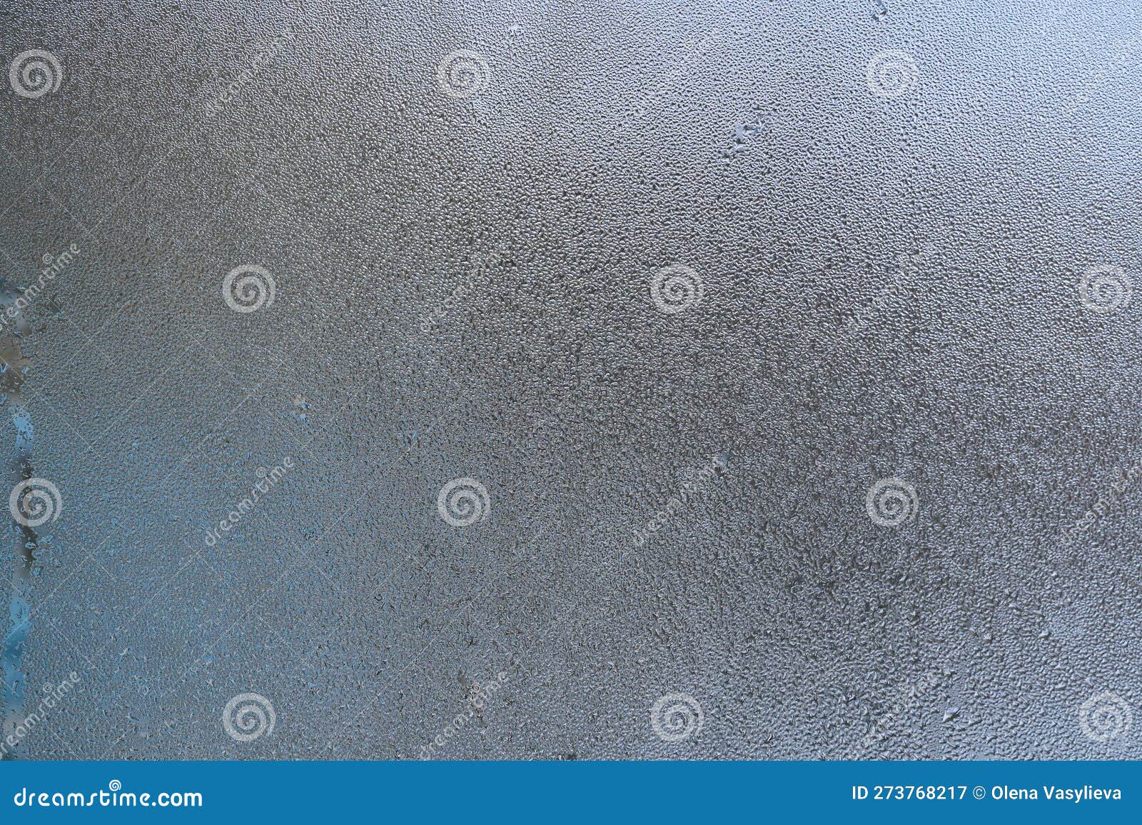 Water Condensate Drops On Window Glass.Drops Of Condensed Steam On A ...