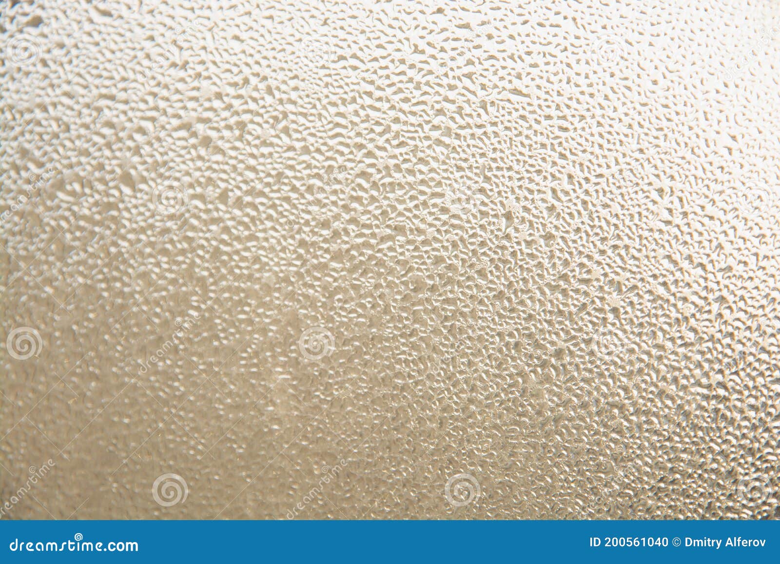 Background of Water Drops or Dew on Glass in the Form of a Pattern ...