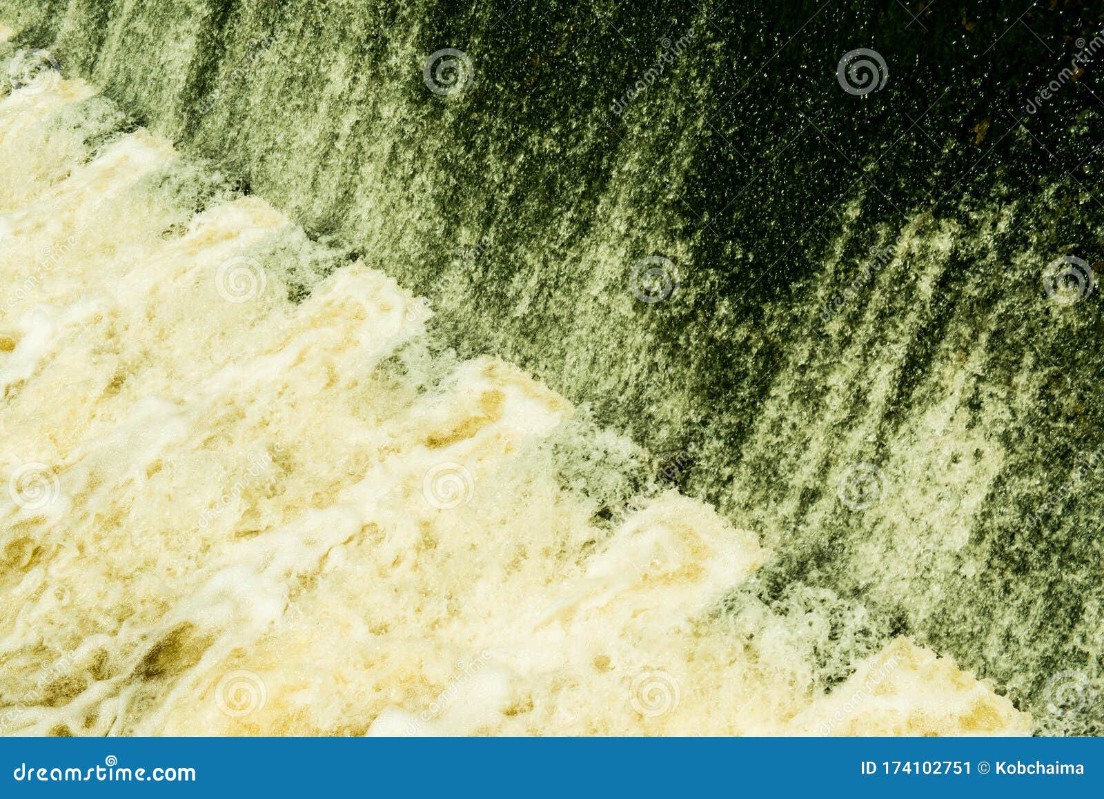 Background of Water Flowing Stock Image - Image of closeup, rapids ...