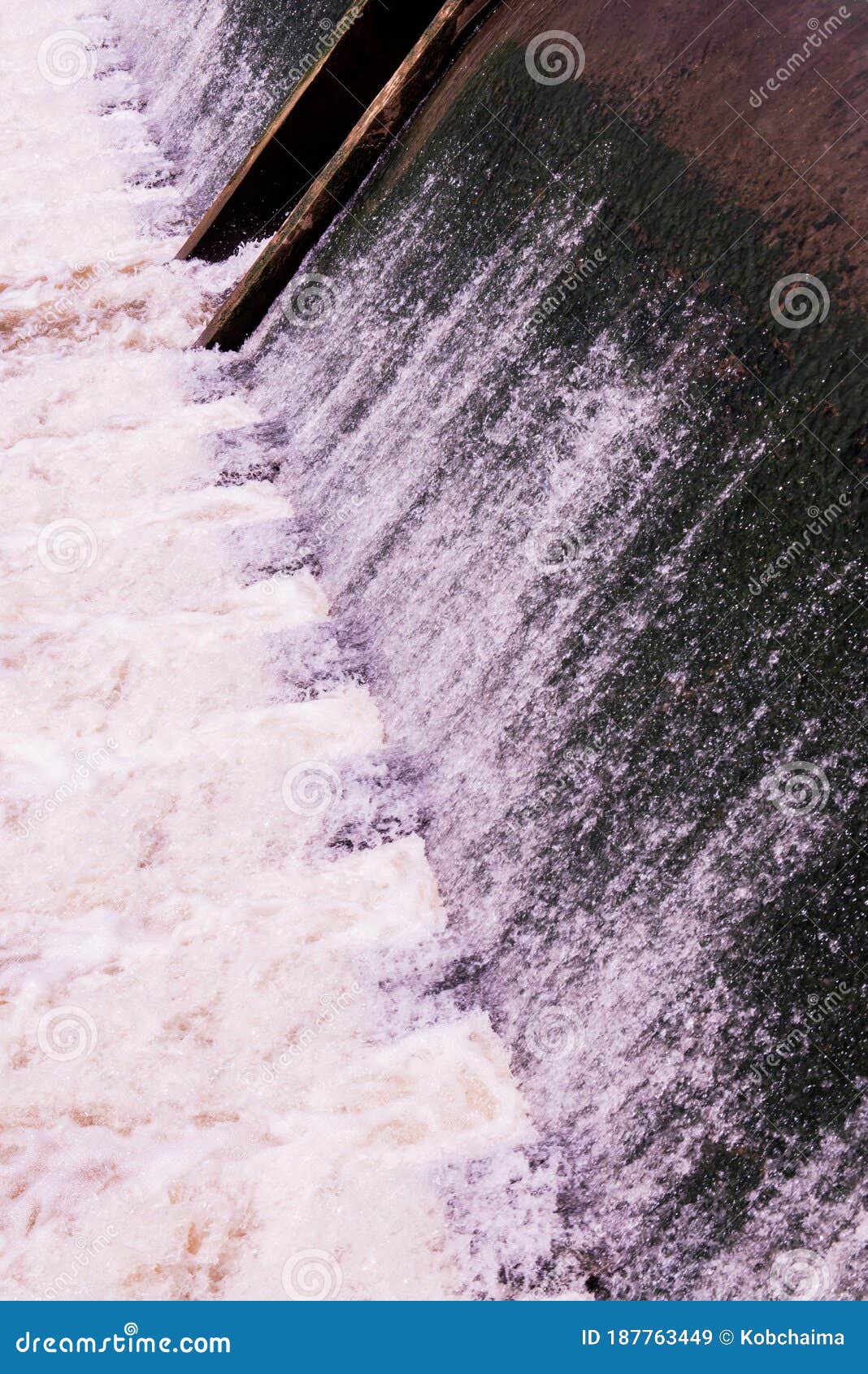 Background of Water Flowing Stock Image - Image of motion, outdoors ...