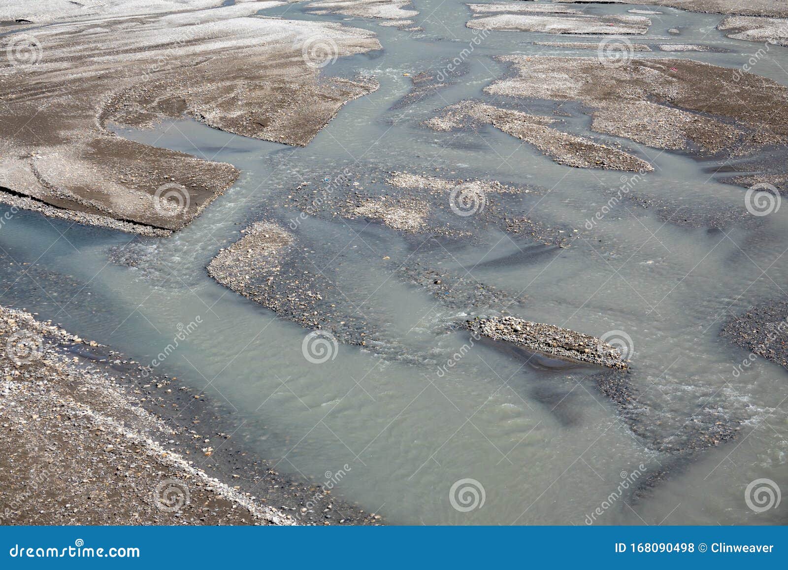 Background of Water in a Riverbed Stock Photo - Image of river, glacier ...