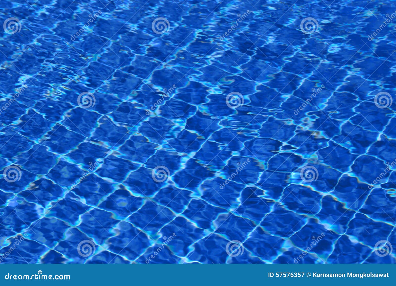 Background of Water in the Swimming Pool with a Wave Stock Image ...