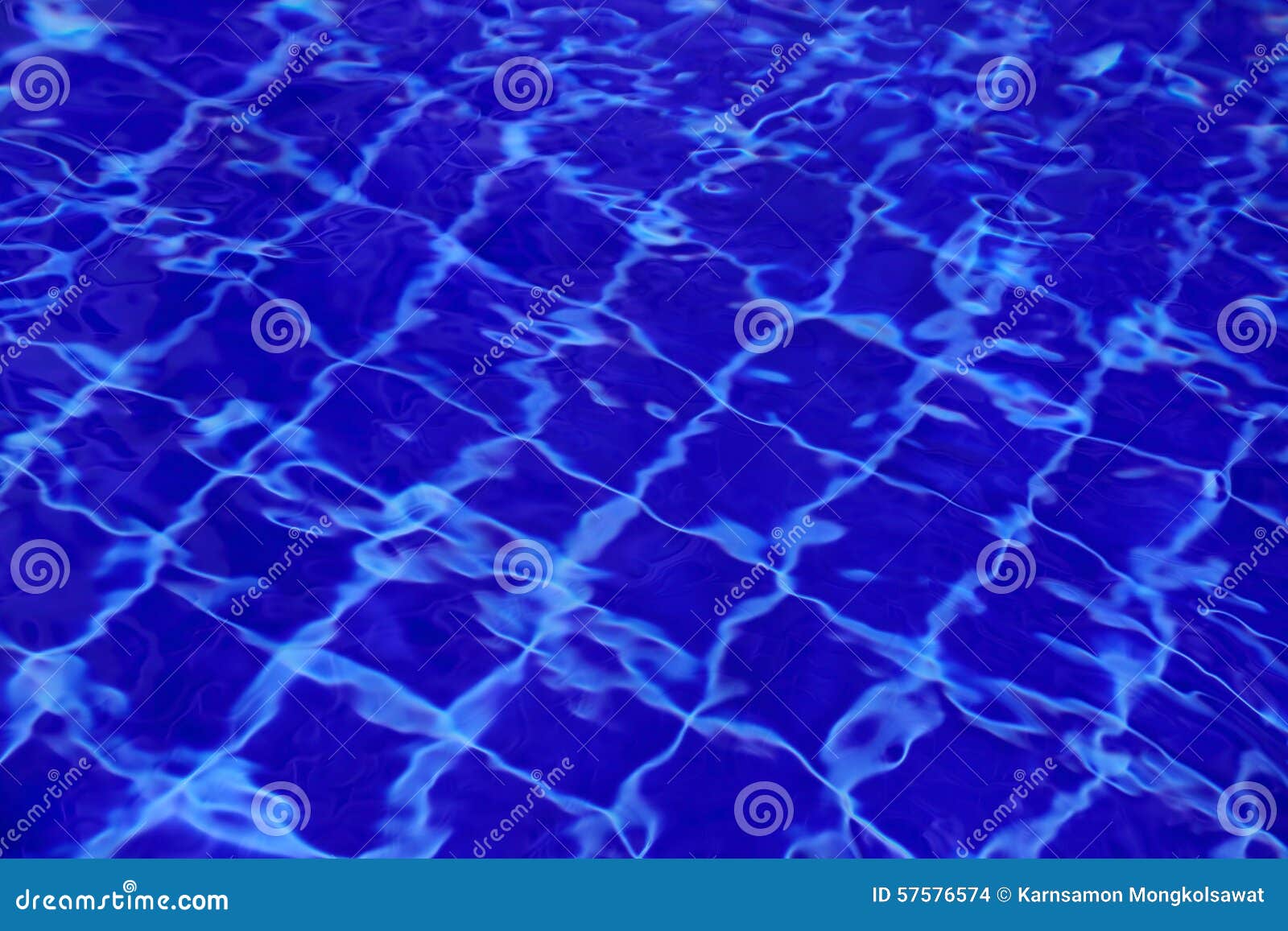 Background of Water in the Swimming Pool with a Wave Stock Photo ...