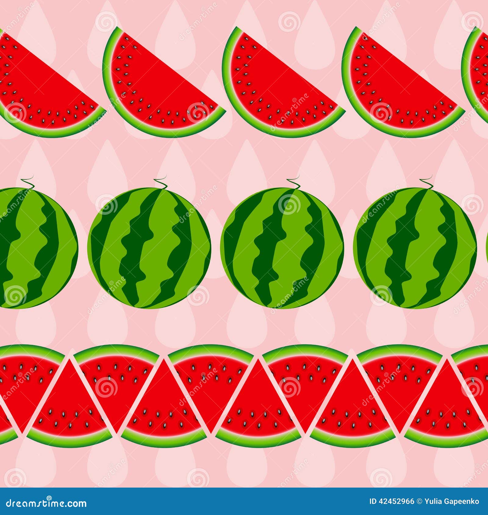 Background from Watermelon. Vector Illustration. Stock Vector ...
