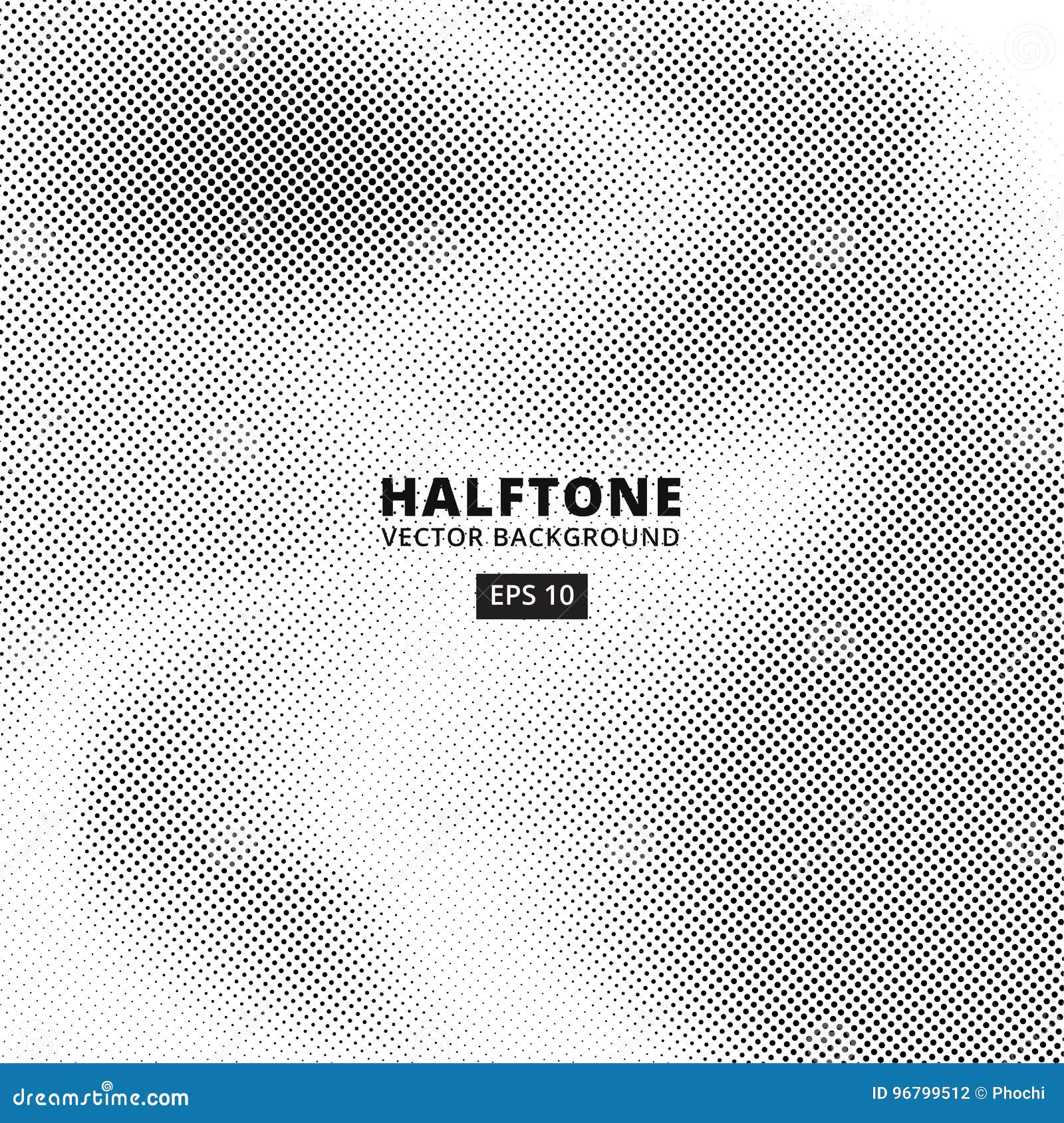 Background Wave Vector Point Dot Halftones Stock Vector - Illustration of black, rectangle: 96799512