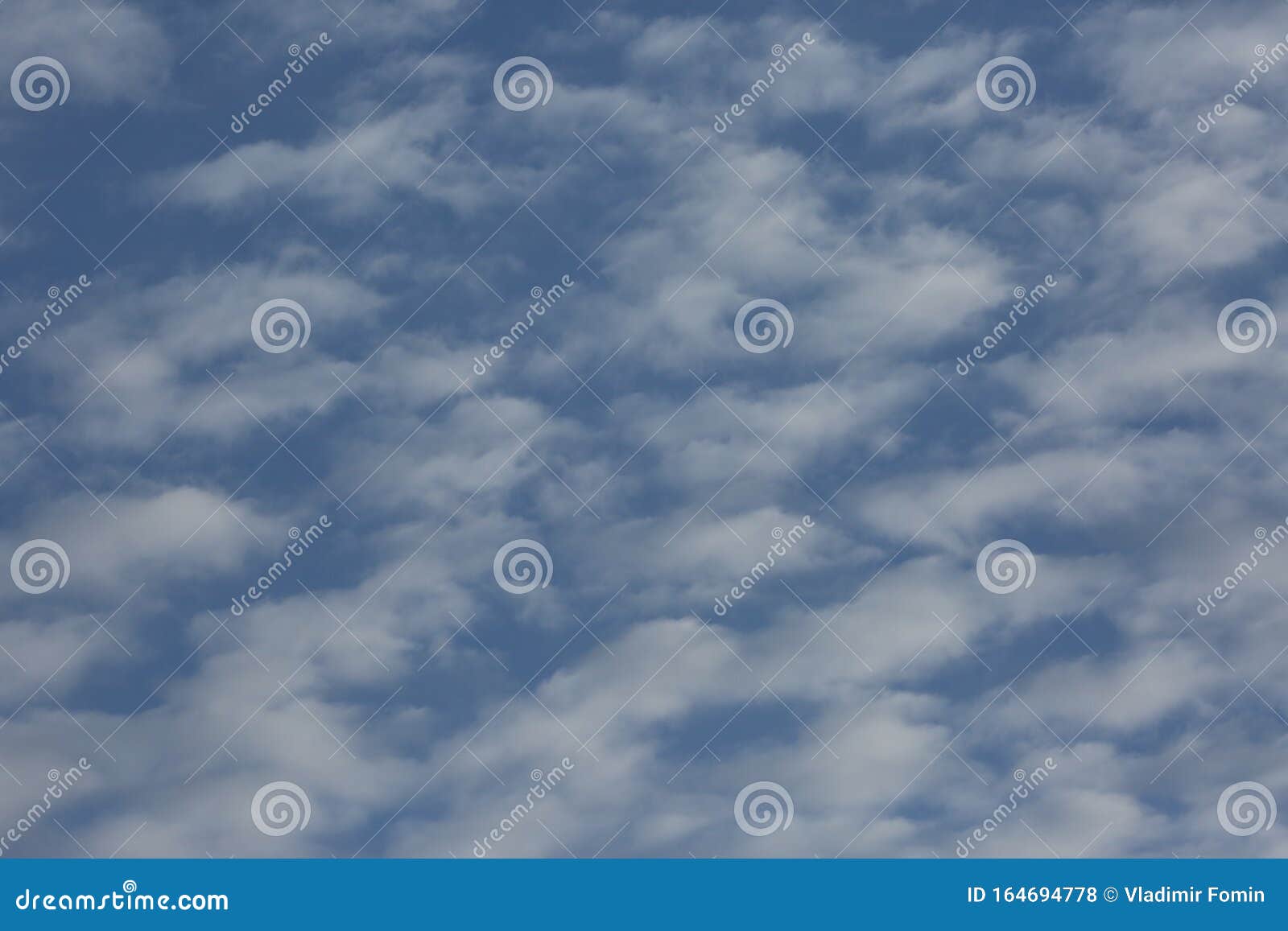 Background with Wavy Clouds. Stock Photo - Image of white, clouds ...