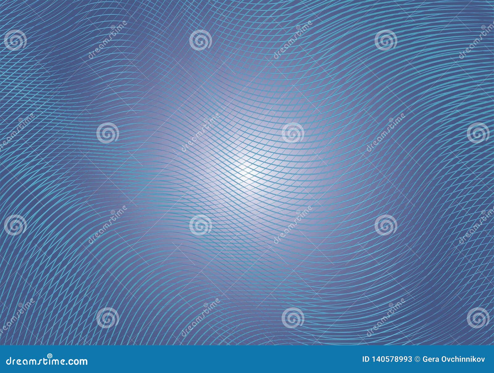 Background with Wavy Intersecting Lines. Vector Illustration Stock ...