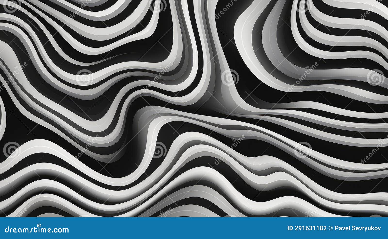 Background Wavy Optical Illusion Stock Illustration - Illustration of ...