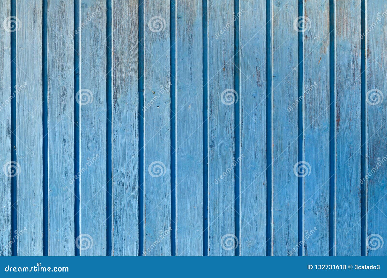 Background of Weathered Blue Timber Planks Stock Photo - Image of fence ...