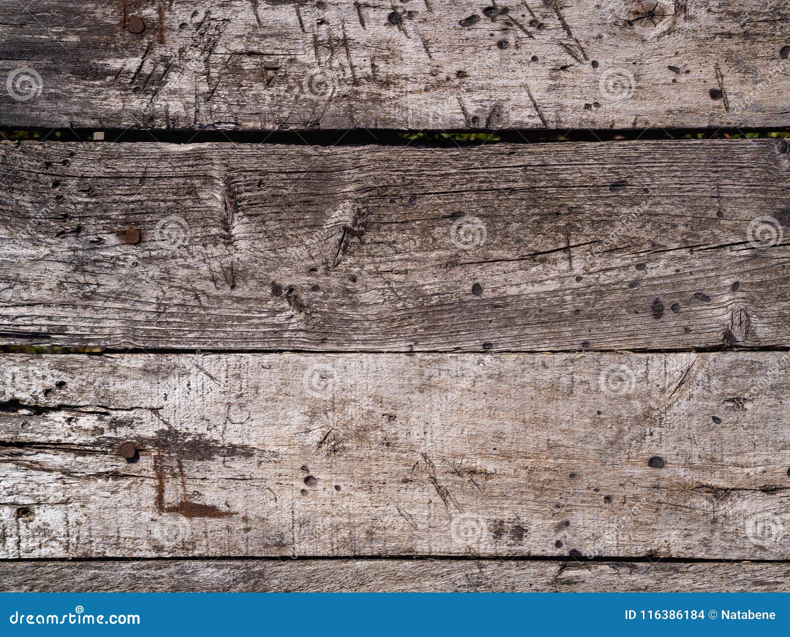 Background with Weathered Old Rough Aged Texture of Wood Plate Stock ...