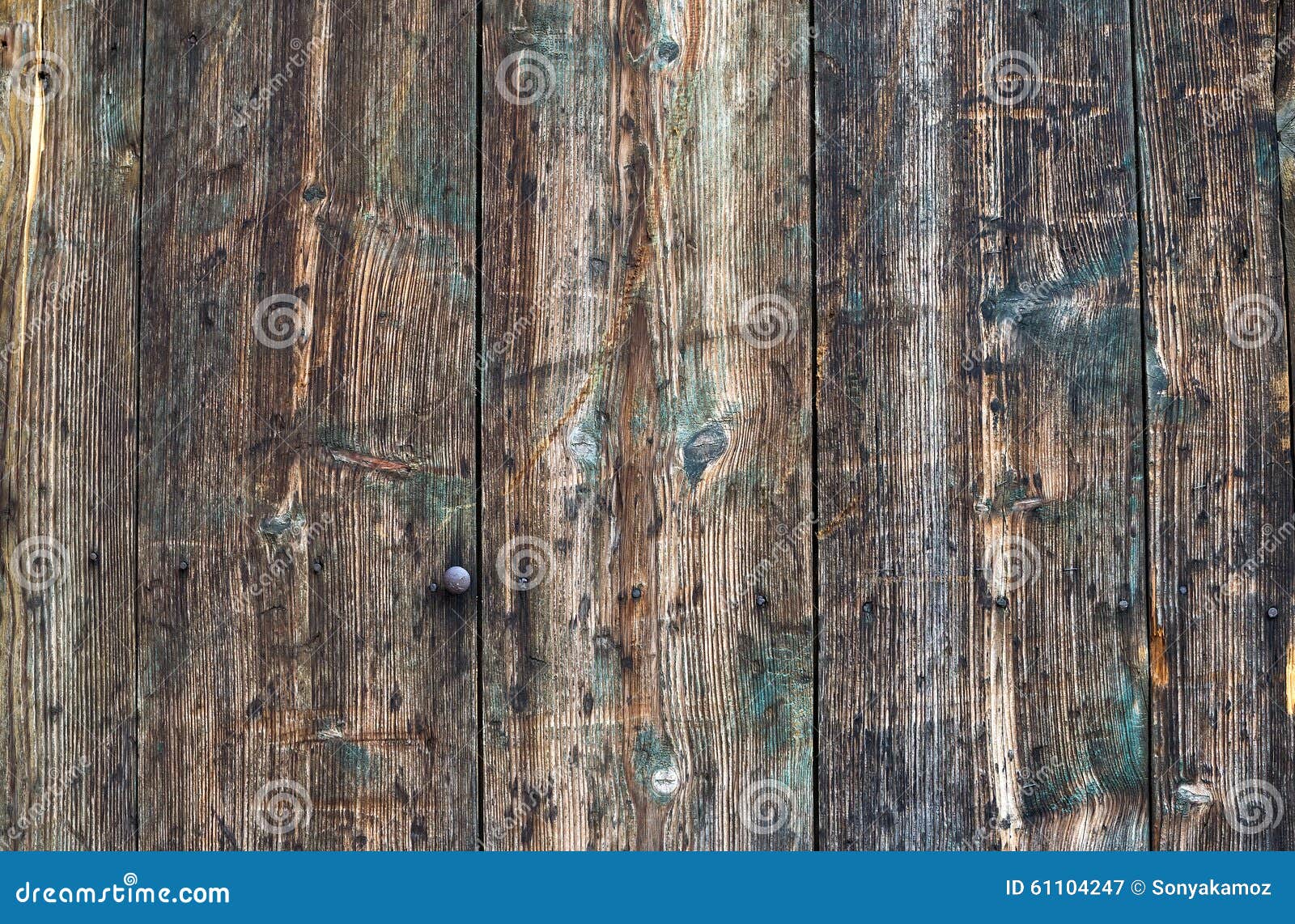 Background of Weathered Old Rustic Painted Wood Stock Image - Image of ...