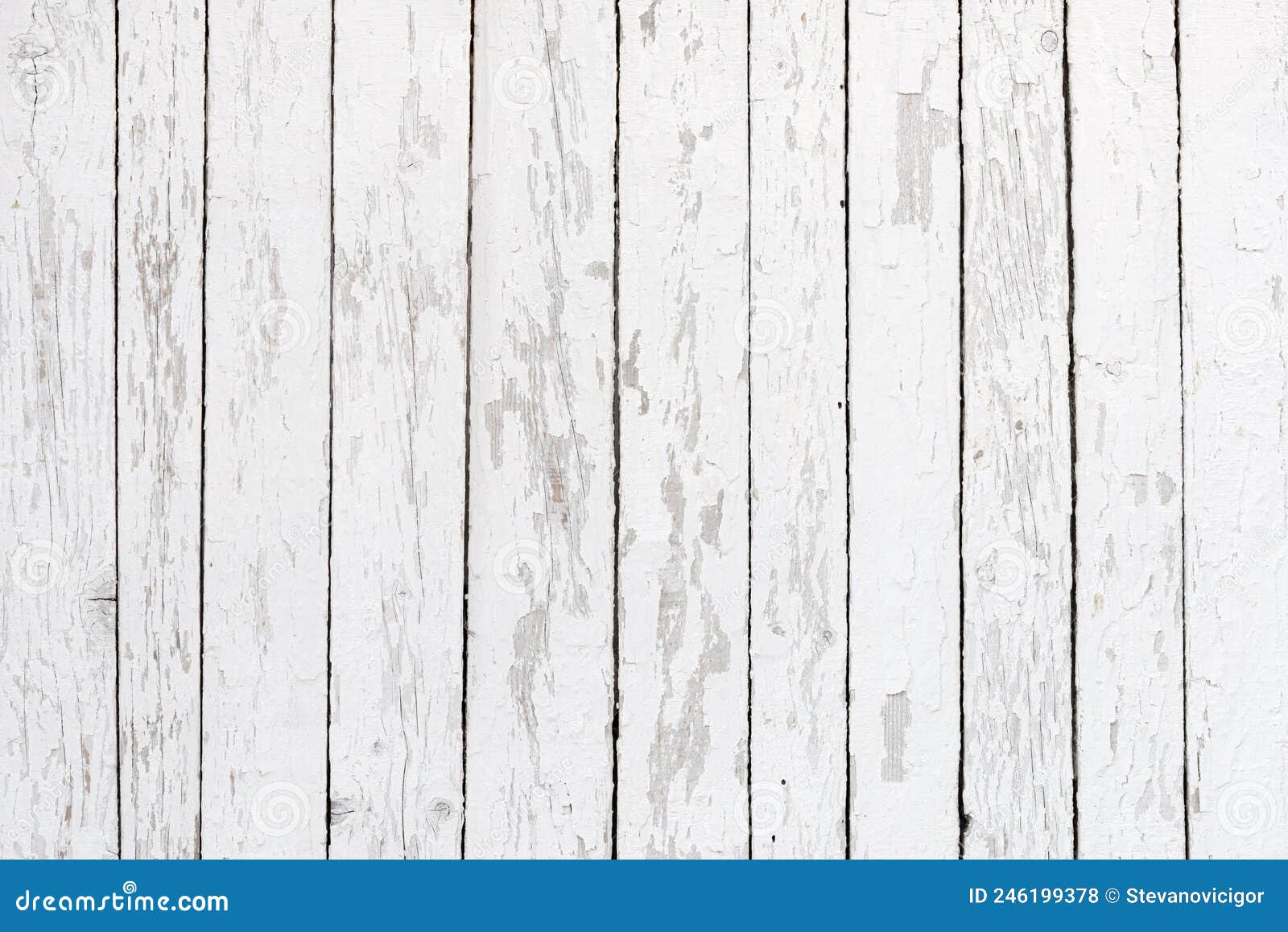 Background of Weathered White Planks, Bright Worn Surface Texture As ...