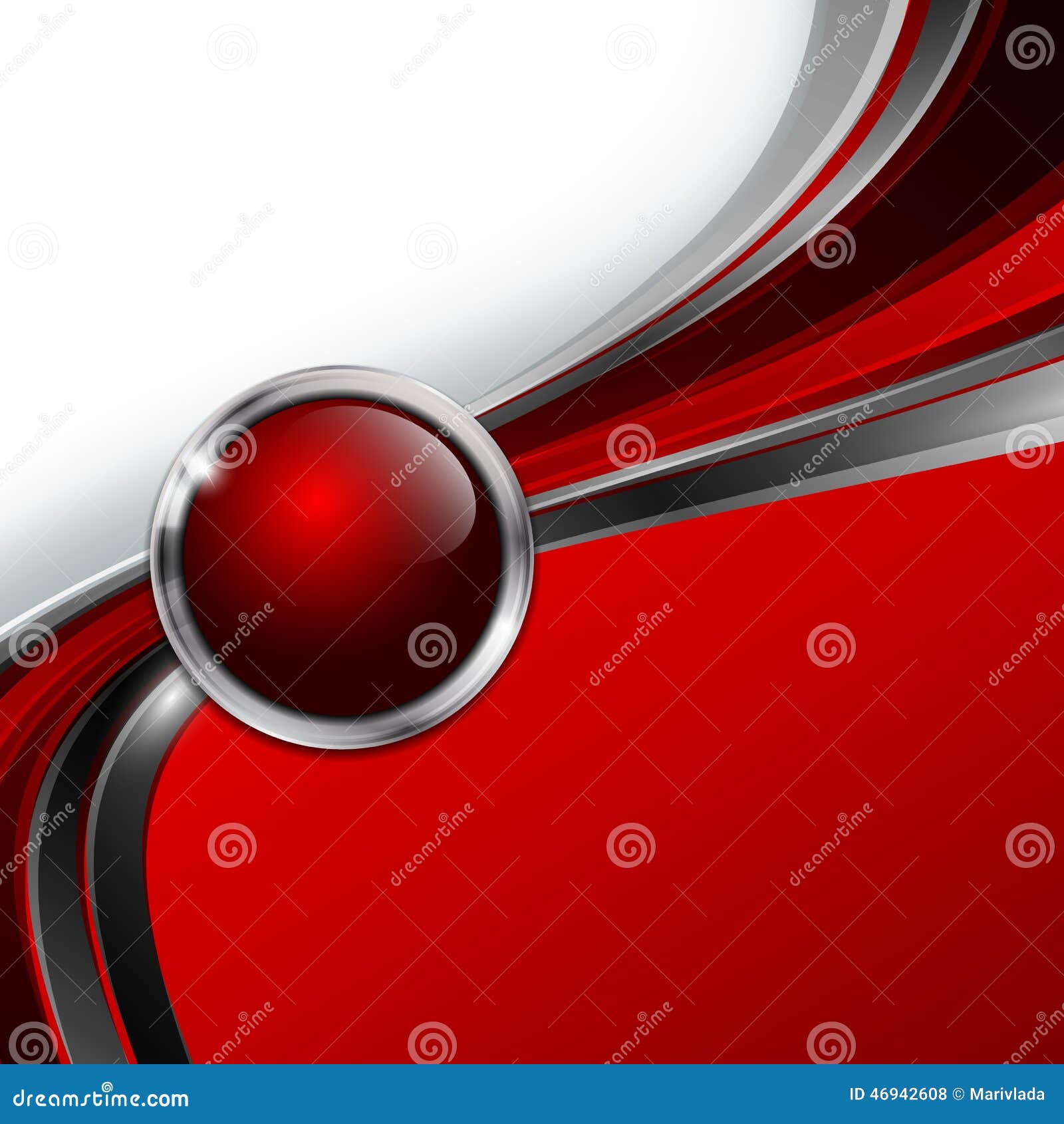 Background with web button stock vector. Illustration of circle - 46942608