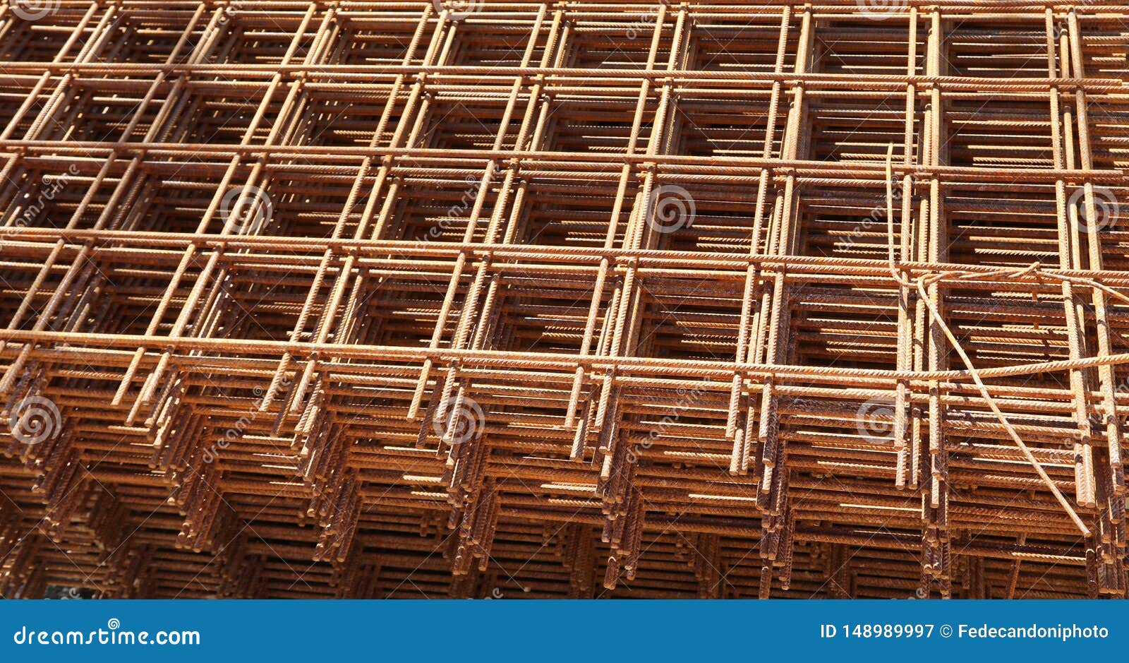 Background of Welded Net at the Site Stock Image - Image of site ...