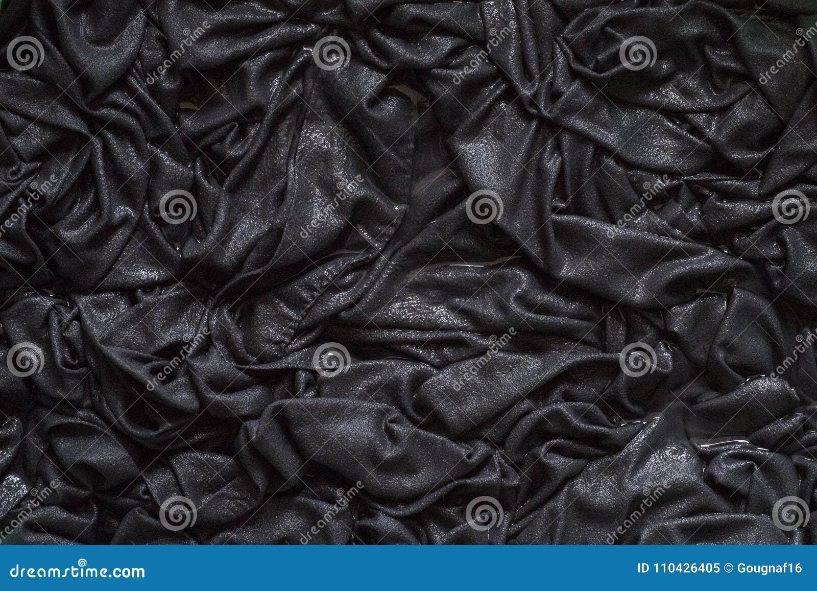 Wet grey cloth stock image. Image of closeup, gray, color - 110426405
